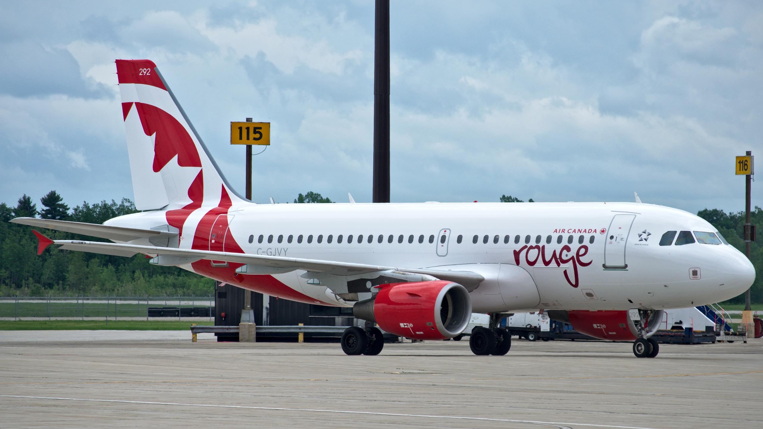Baggage Handler Stuck in Air Canada Rouge A319 in Toronto - The ...
