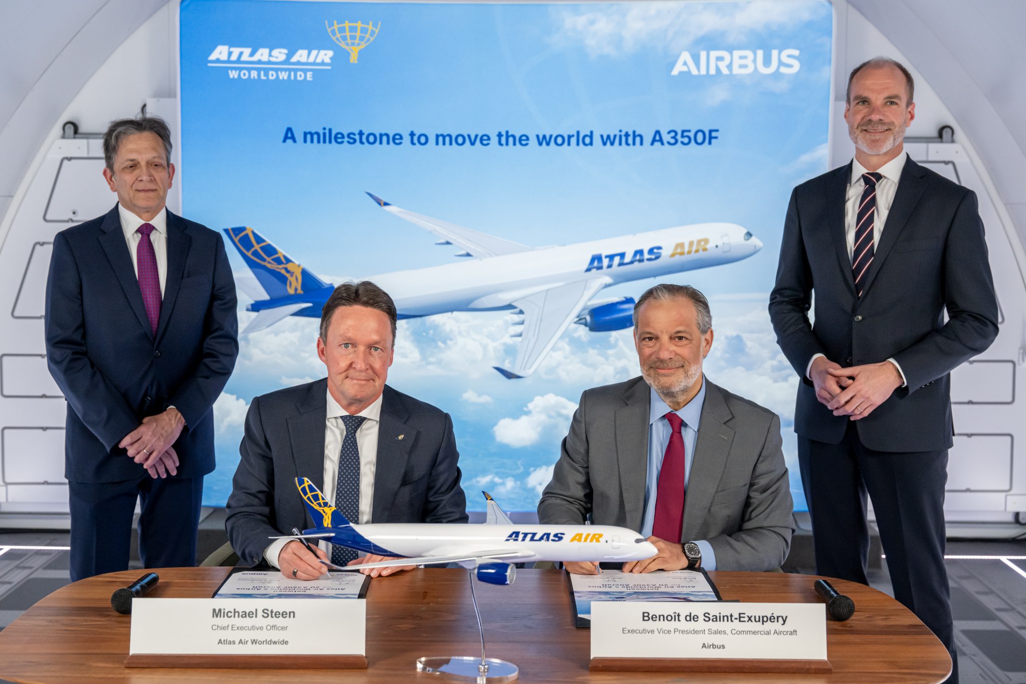 Atlas Air Places Major Order: 20 Airbus A350 Freighters - The Aviation Hub