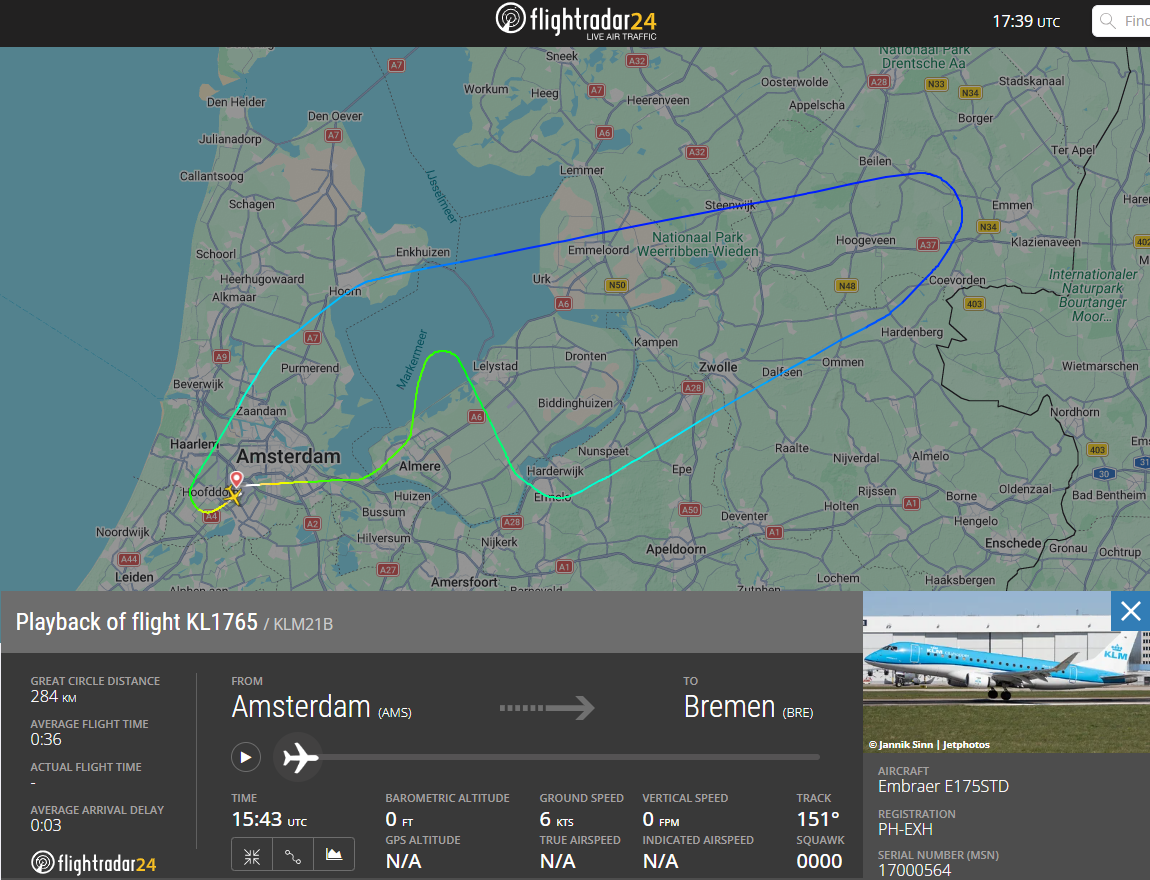 KLM Flight Suffers Catastrophic Faults Near Amsterdam - The Aviation Hub